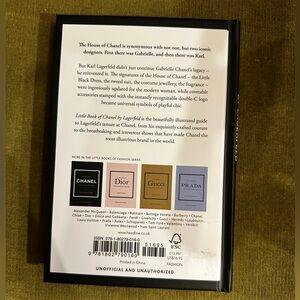 CHANEL | Other | Little Book Of Chanel Fashion Book With Black And ...